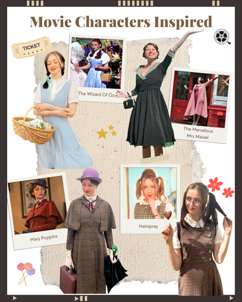 Movie Characters Inspired Looks – Miss Patina