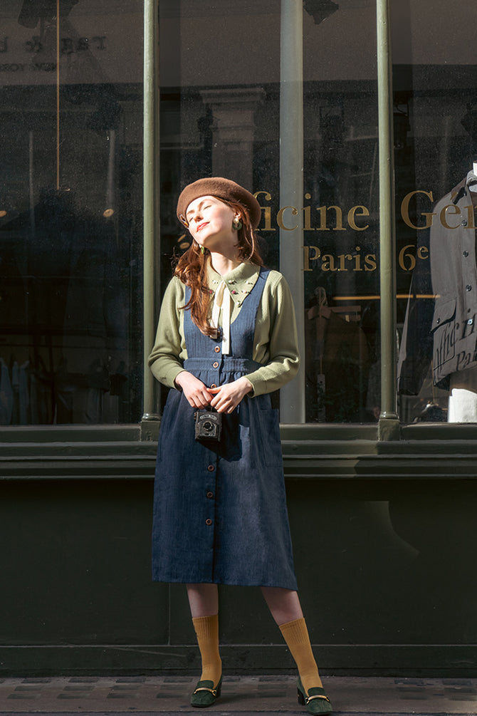 Fox-Keeper Reversible Pinafore – Miss Patina