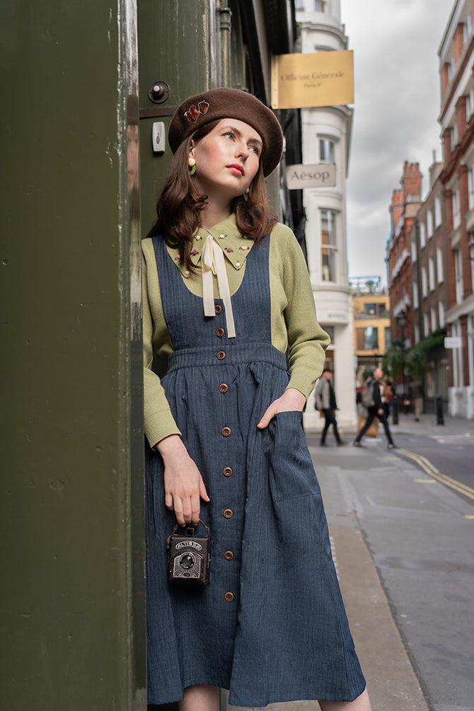 Fox-Keeper Reversible Pinafore – Miss Patina