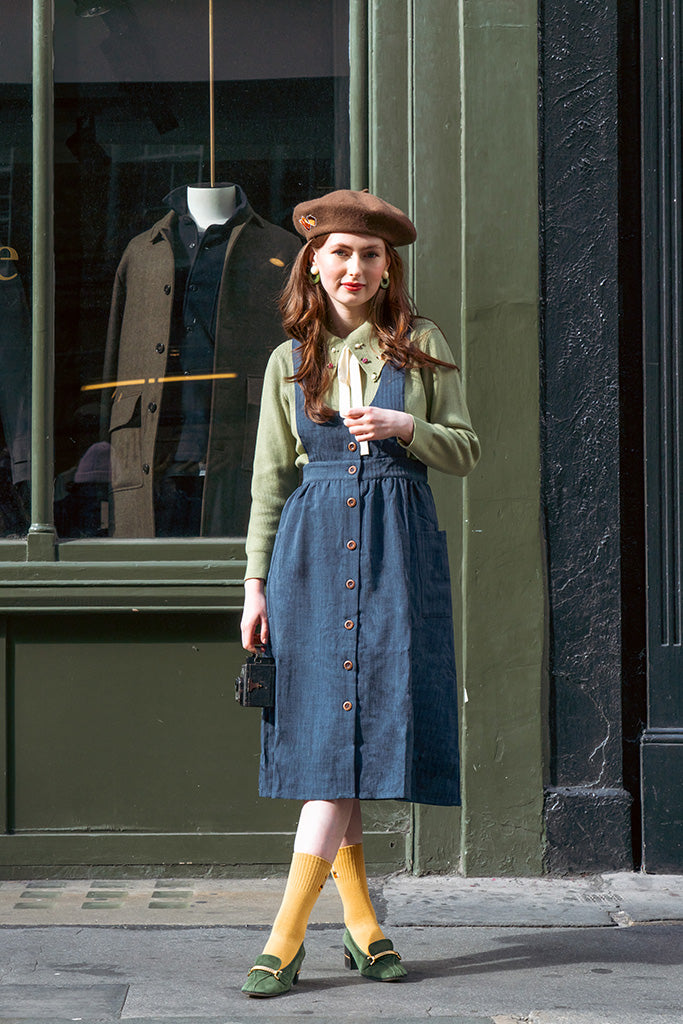 Fox-Keeper Reversible Pinafore – Miss Patina