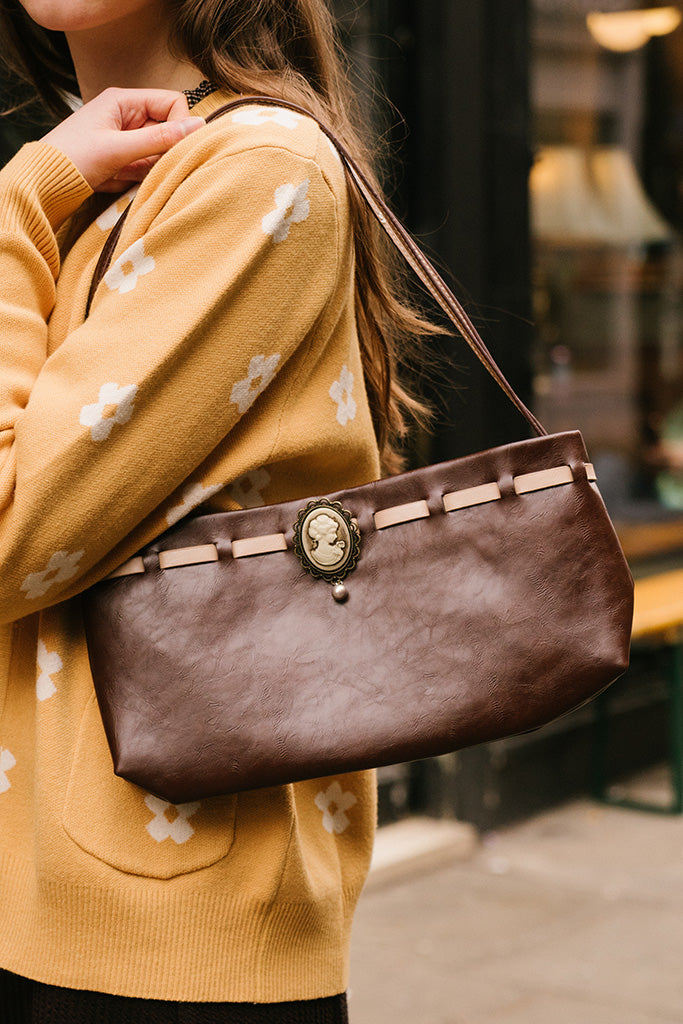 Cameo Baguette Bag (New Version Including A Zip) – Miss Patina