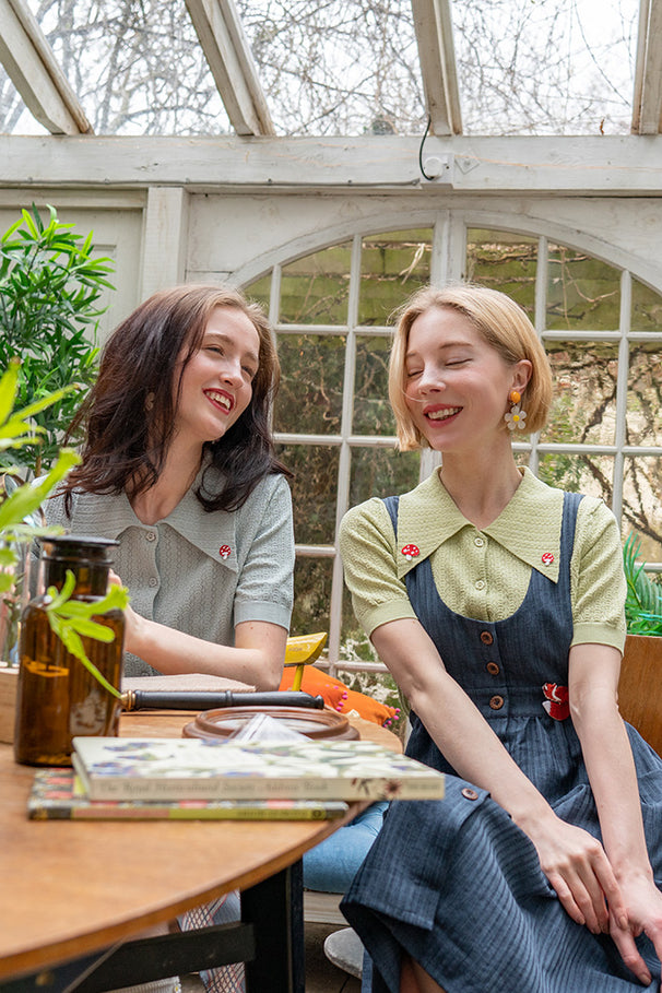 Fox-Keeper Reversible Pinafore – Miss Patina