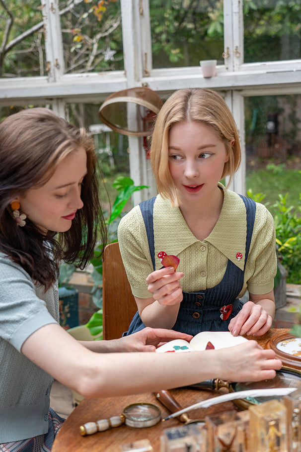 Little Mushroom Top (Matcha) – Miss Patina