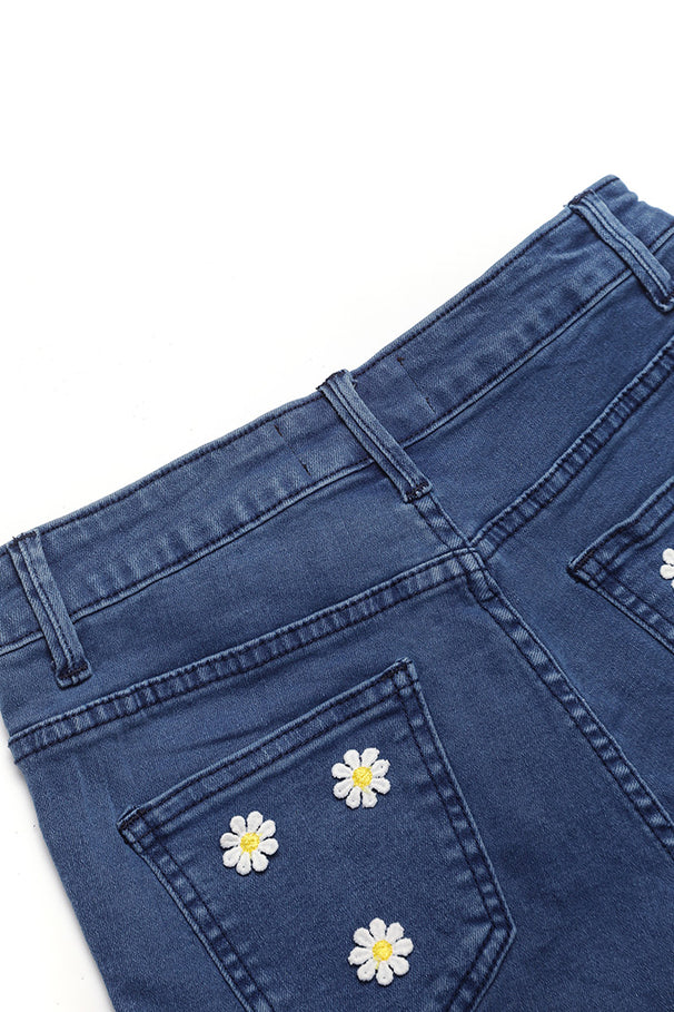 Ditsy Daisy Denim Shorts – Miss Patina