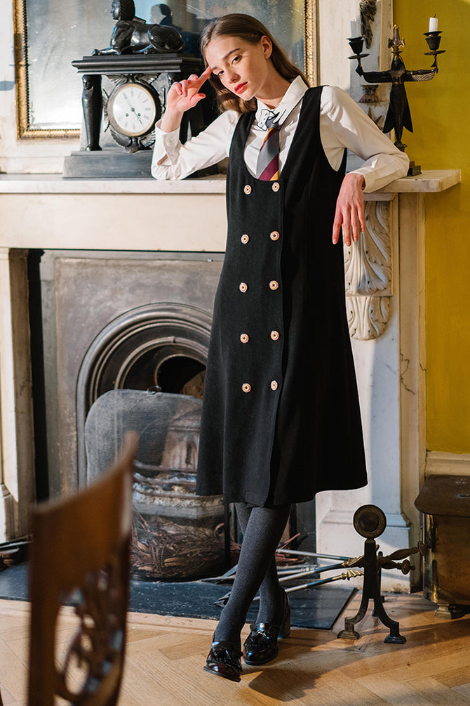 Catherine Double-Breasted Dress – Miss Patina