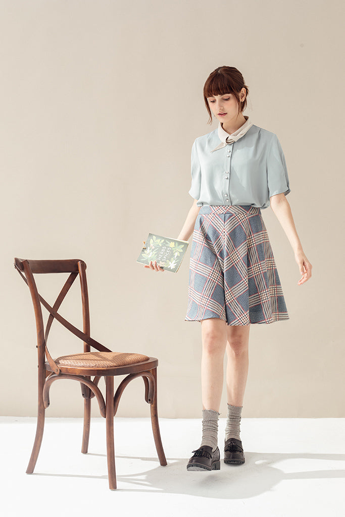 Colette Shirt (Blue) – Miss Patina