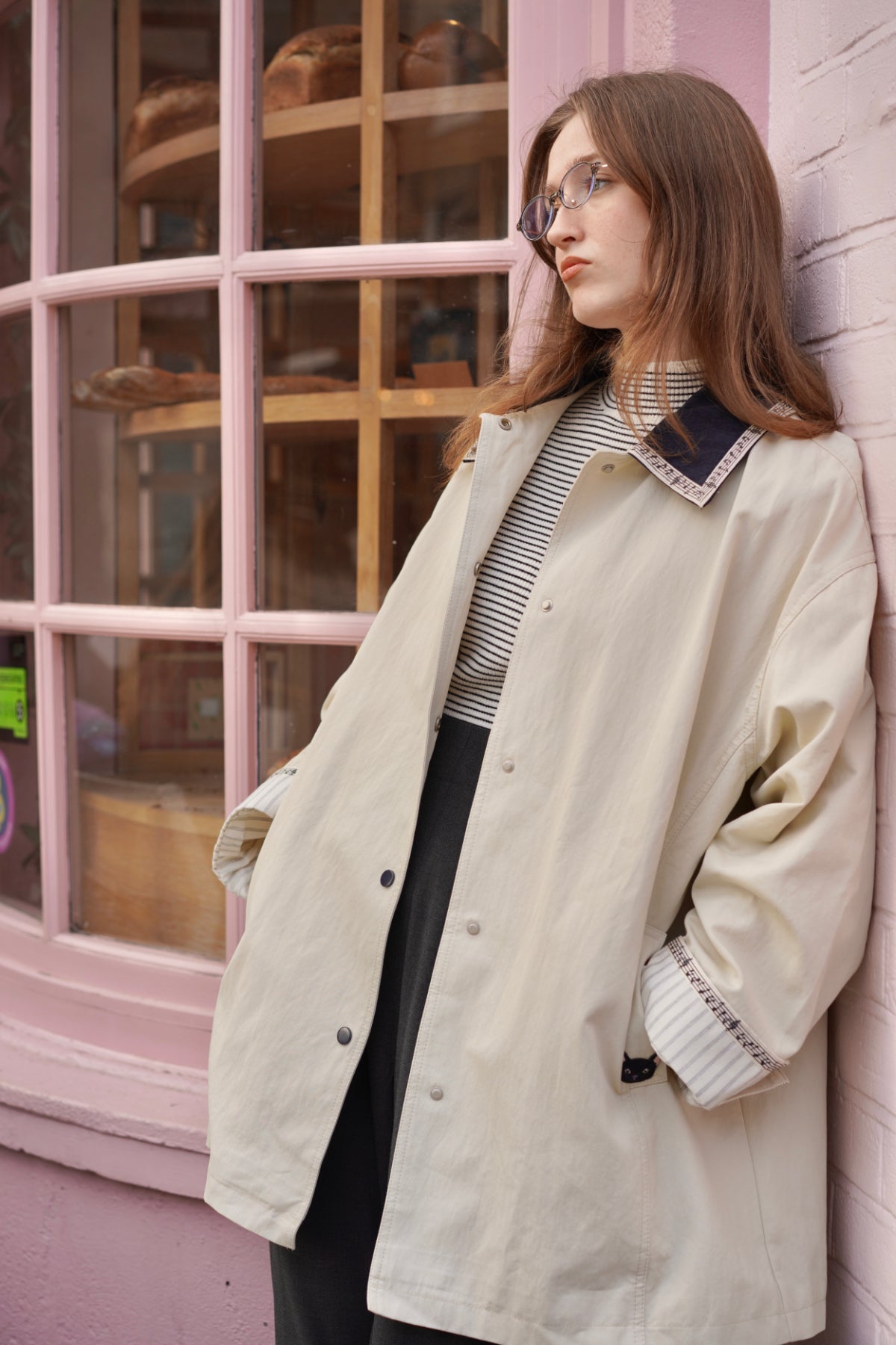 London Girl Sailor Jacket (Cream) – Miss Patina