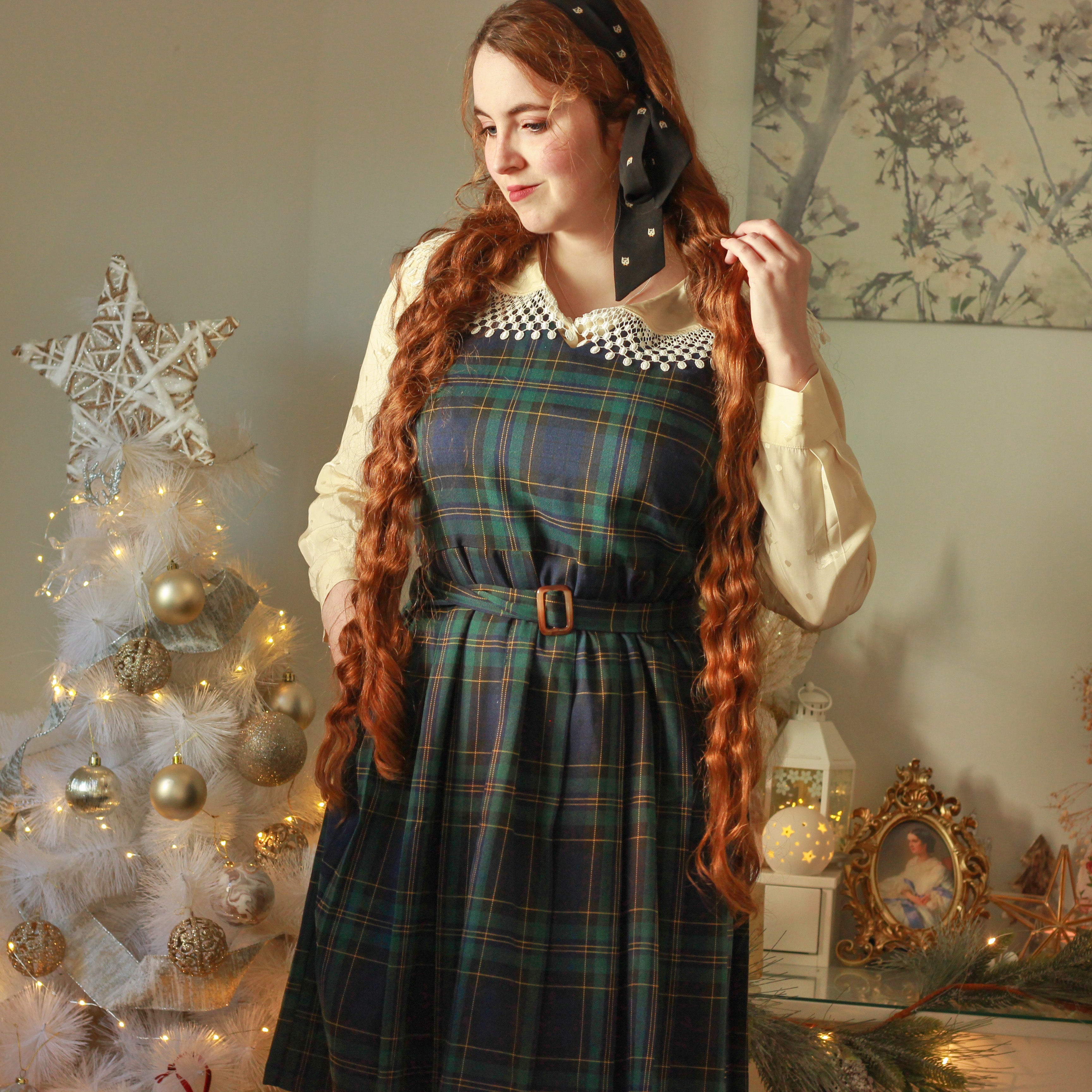 Miriam Tartan Pinafore – Miss Patina