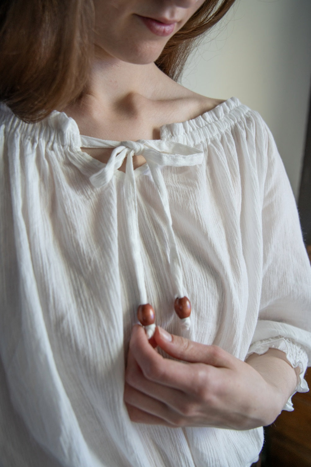 Maria Cotton Milkmaid Blouse – Miss Patina